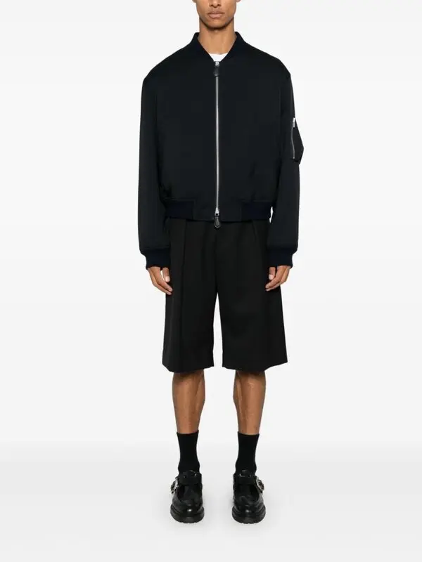 JIL SANDER Padded Bomber Jacket