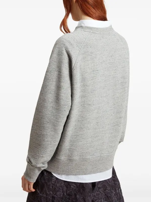 Woolrich Logo Cotton Sweatshirt - Grey