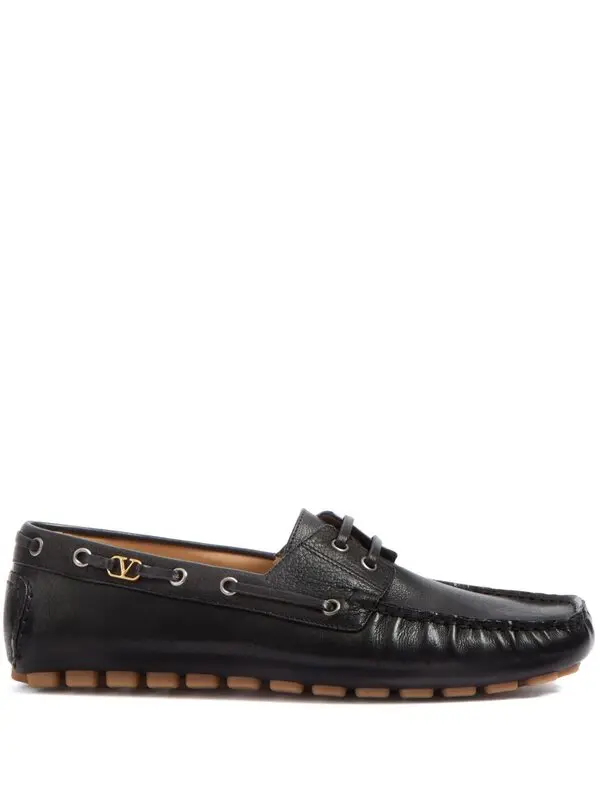 Valentino Garavani Leather Moccasin