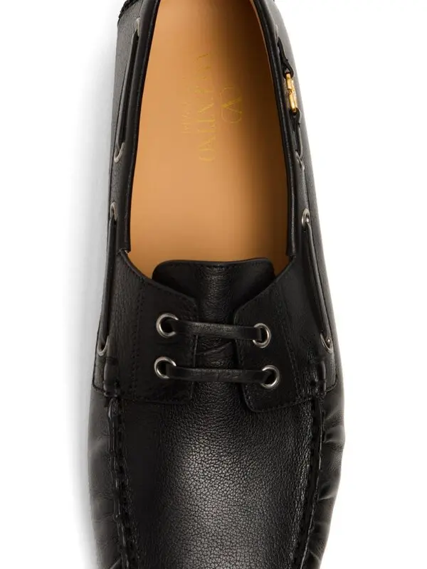 Valentino Garavani Leather Moccasin