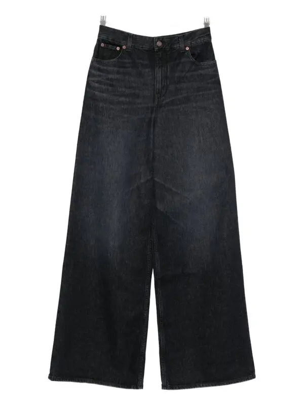 Chloé Wide-leg Denim Jeans - Black