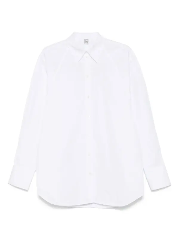 TOTEME Organic Cotton Shirt - White