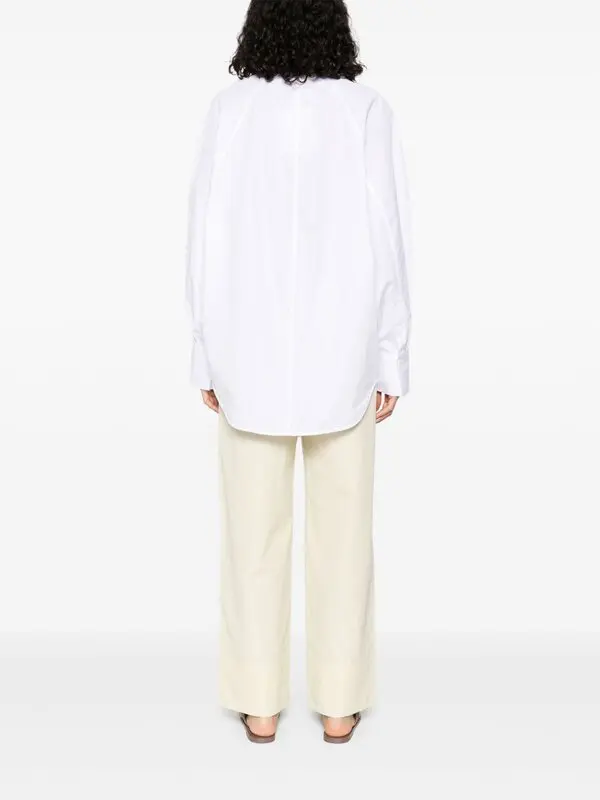 TOTEME Organic Cotton Shirt - White
