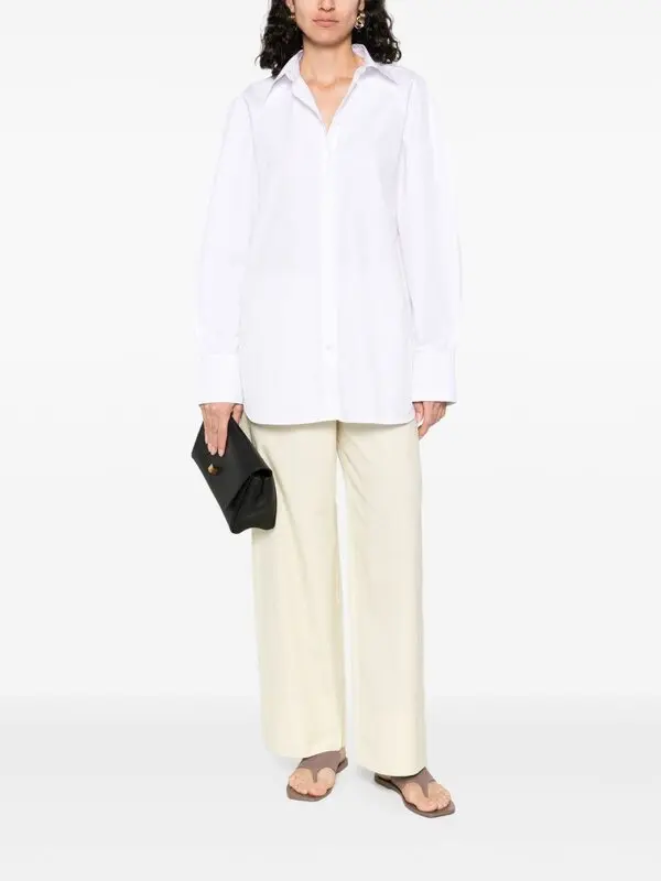 TOTEME Organic Cotton Shirt - White