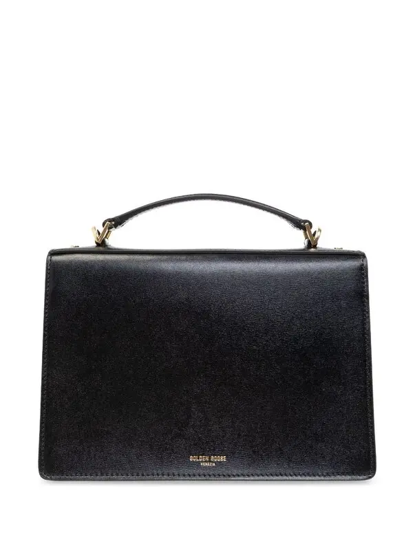 GOLDEN GOOSE Venezia Leather Handbag - Black