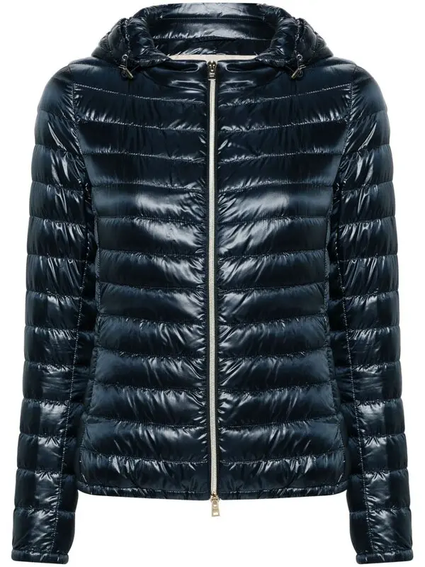 Herno Nylon Short Down Jacket - Blue