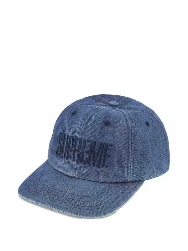 Supreme Splatter 6-panel Baseball Cap - Blue