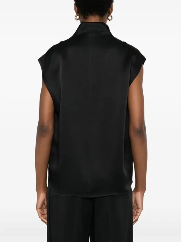 TOTEME Sleeveless Top - Black