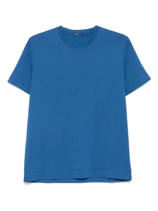 FINAMORE 1925 Cotton T-shirt - Blue