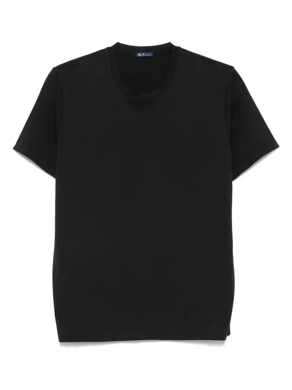 FINAMORE 1925 Cotton T-shirt - Black