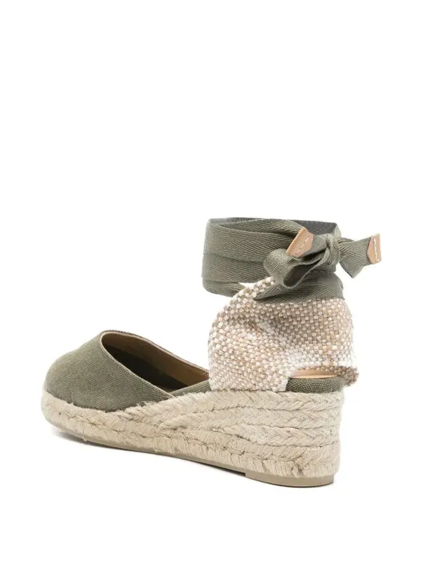 CastaÑer Carina Canvas Espadrilles - Green