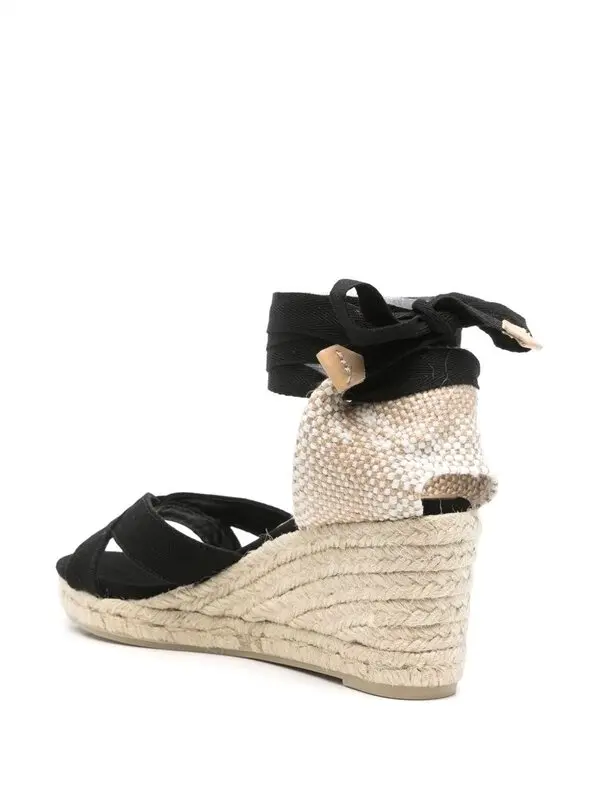 CastaÑer Bailey Canvas Espadrilles - Black