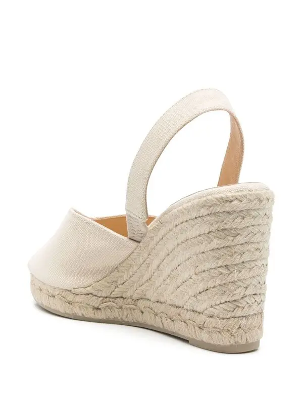 CastaÑer Brisa Canvas Espadrilles - White