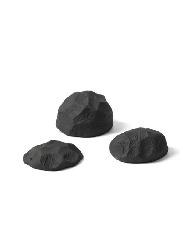 TENUA Ceramic Tray With Stones