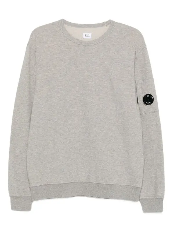 C.P. COMPANY Cotton Crewneck Sweatshirt - Grey