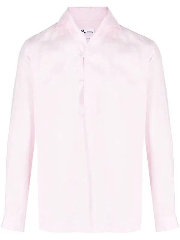 DOPPIAA Linen Shirt - Pink
