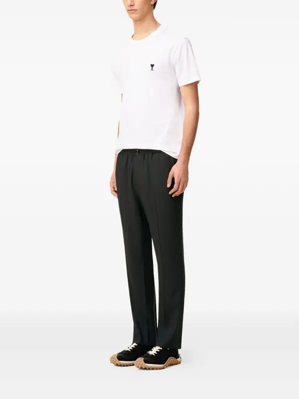 AMI Paris Stretch Trousers - Grey