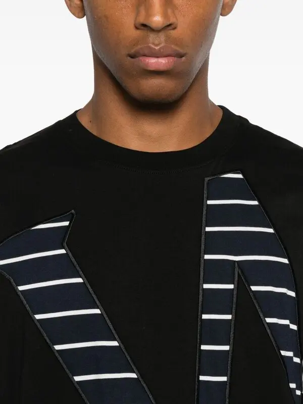 Loewe Logo Cotton T-shirt - Black