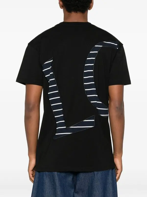 Loewe Logo Cotton T-shirt - Black