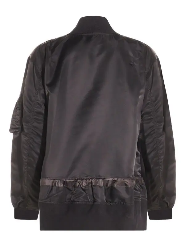 Sacai Nylon Bomber Jacket - Black