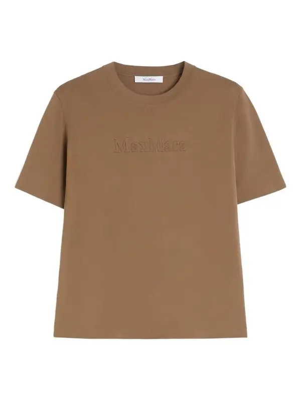Max Mara Cotton T-shirt - Brown