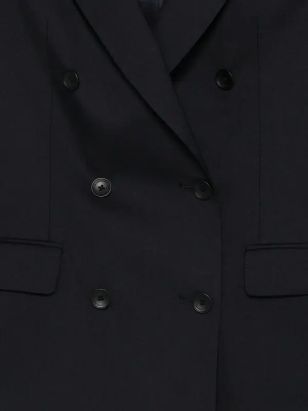 Tagliatore Wool Blend Suit - Blue