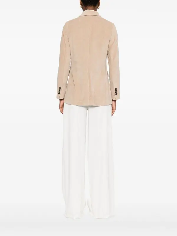 CIRCOLO 1901 Cotton Double-breasted Jacket - Beige