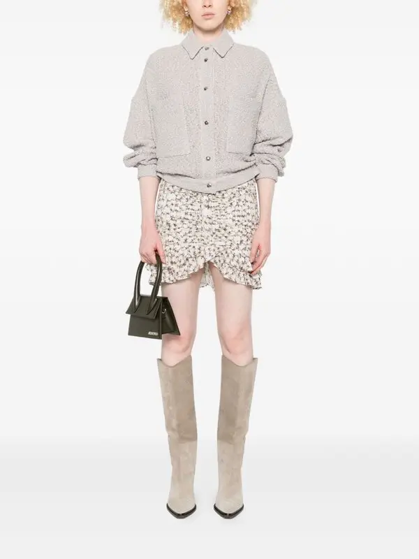 IRO PARIS Pabli Cotton Jacket - Grey