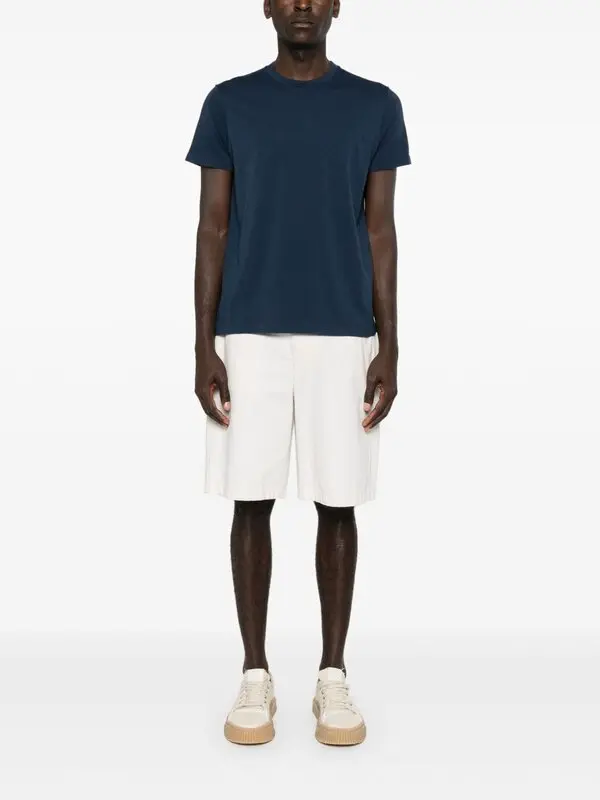 FINAMORE 1925 Cotton T-shirt - Blue