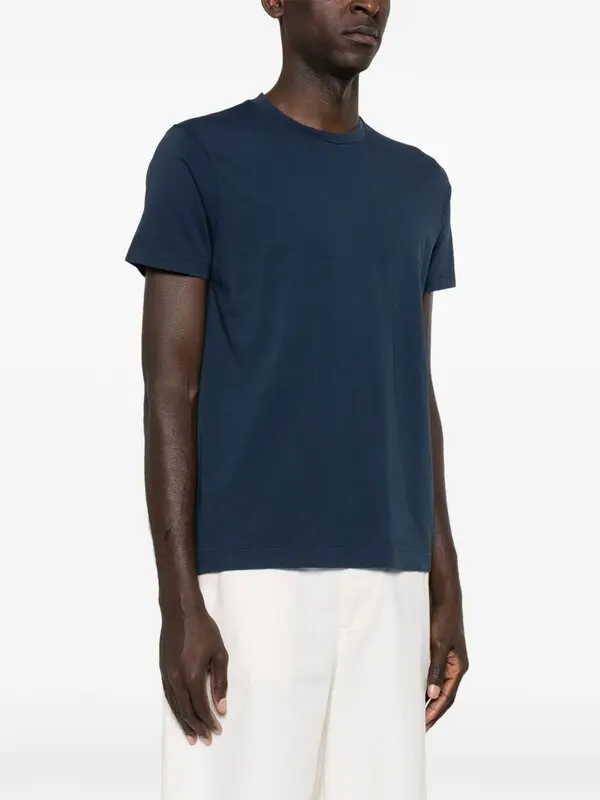 FINAMORE 1925 Cotton T-shirt - Blue