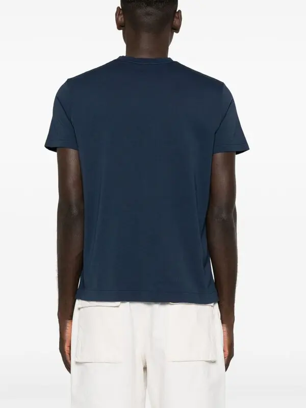 FINAMORE 1925 Cotton T-shirt - Blue