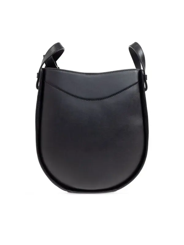 Loewe Hammock Leather Shoulder Bag - Black