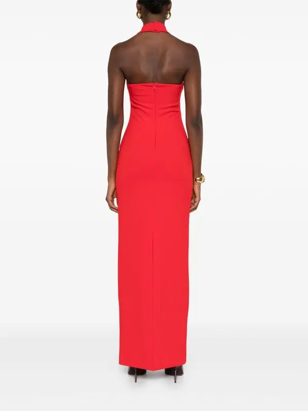 Solace London Ilona Maxi Dress - Red