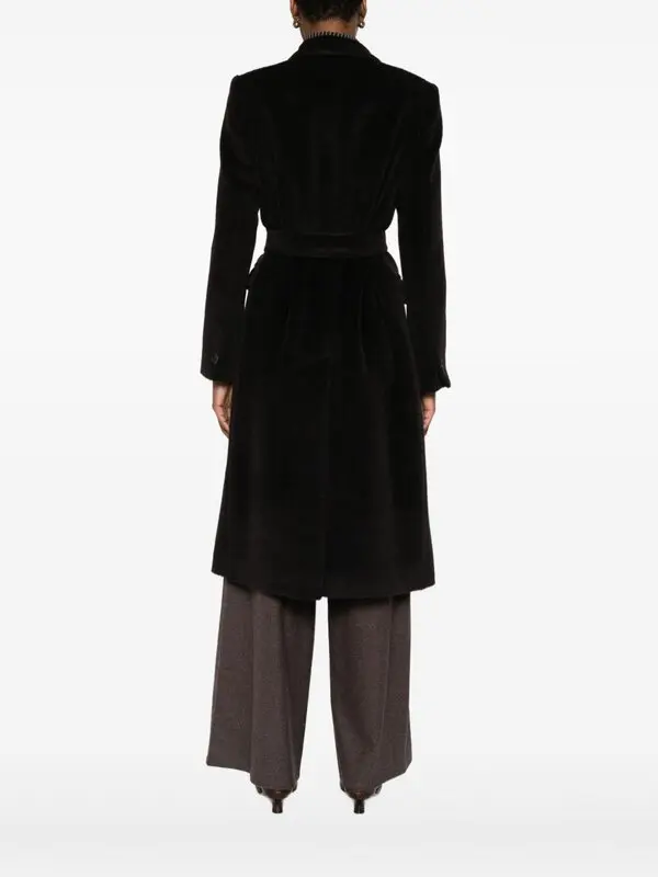 Tagliatore Wool Double-breasted Coat - Brown