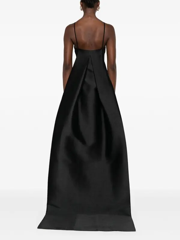 Solace London Ulla Maxi Dress - Black