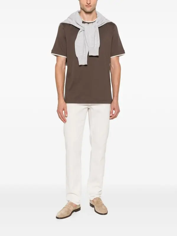 Brunello Cucinelli Cotton Trousers