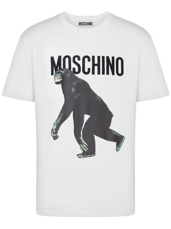 Moschino Printed T-shirt - White