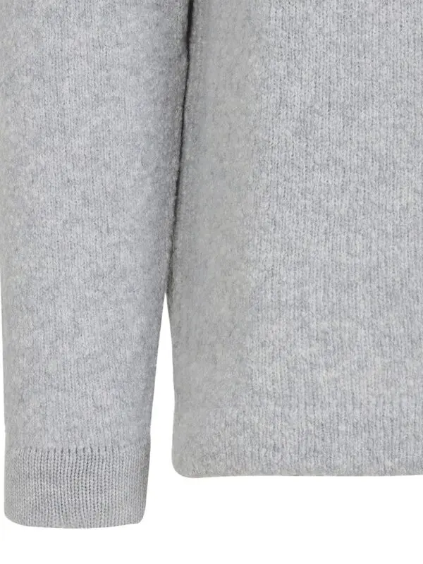 Stone Island Wool Blend Crewneck Sweater - Grey