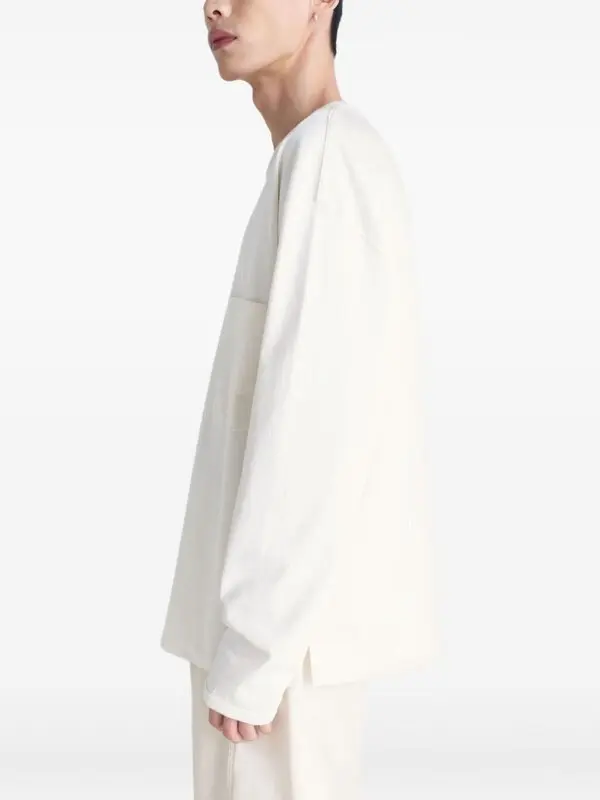 LEMAIRE Cotton T-shirt - White