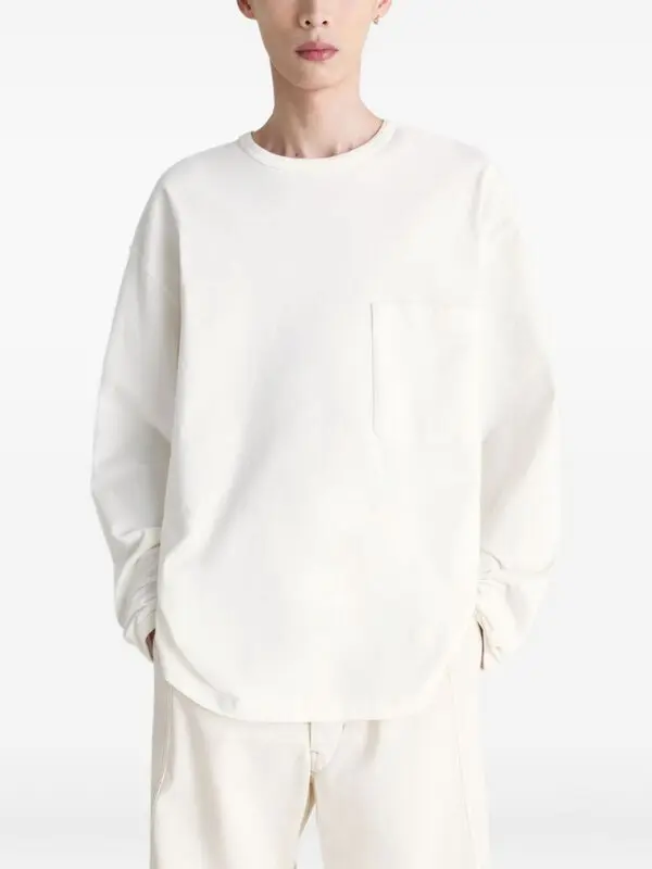 LEMAIRE Cotton T-shirt - White