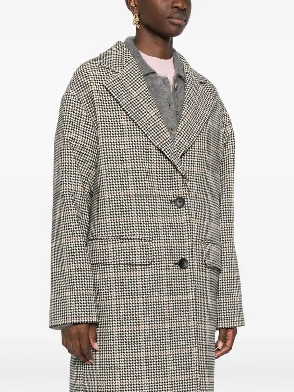 Tagliatore Wool Single-breasted Coat - Black