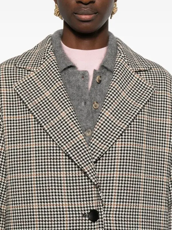 Tagliatore Wool Single-breasted Coat - Black