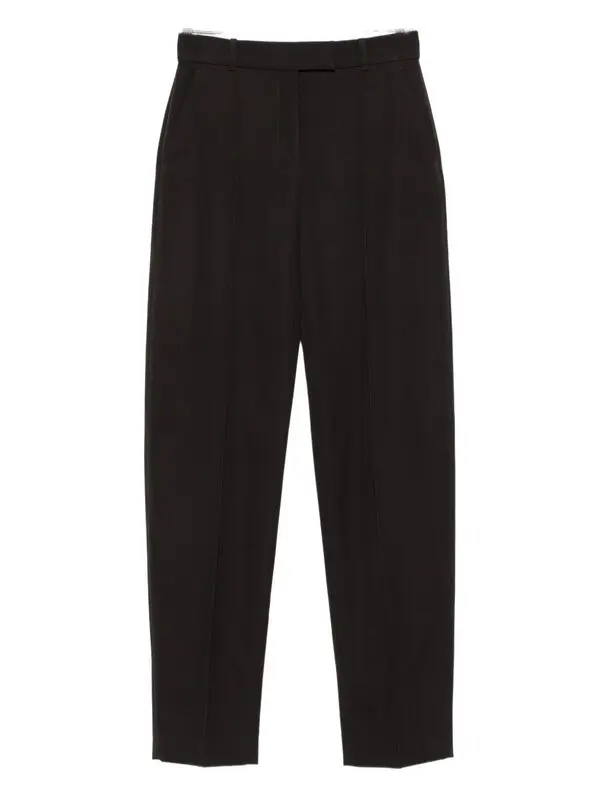 Alexander McQueen Wool Trousers - Brown