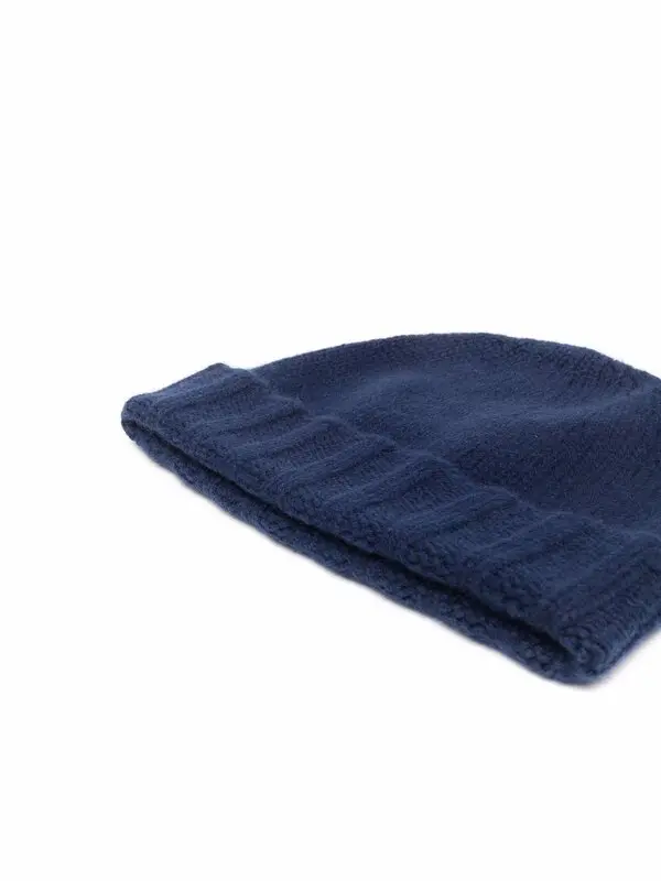 DRUMOHR Wool Beanie - Blue
