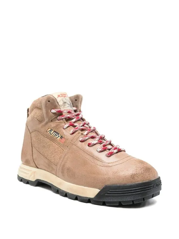 AUTRY Malga Mid Sneakers - Brown