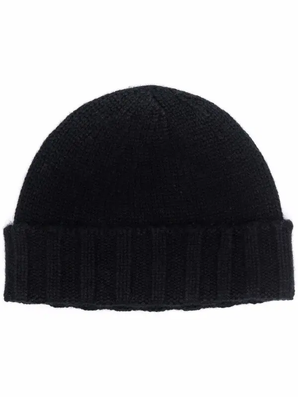 DRUMOHR Wool Beanie - Black