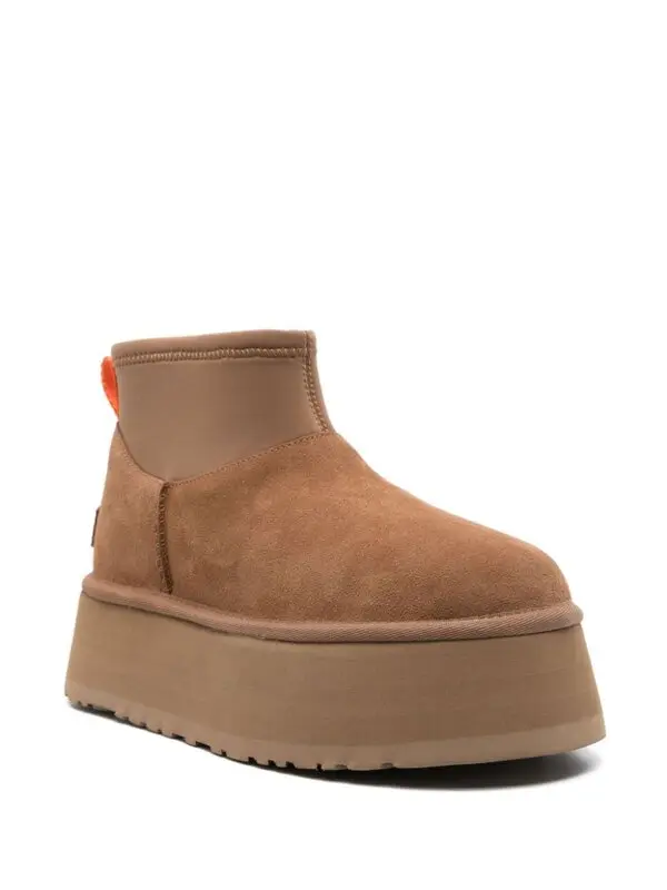 UGG Classic Mini Dipper Ankle Boots - Beige