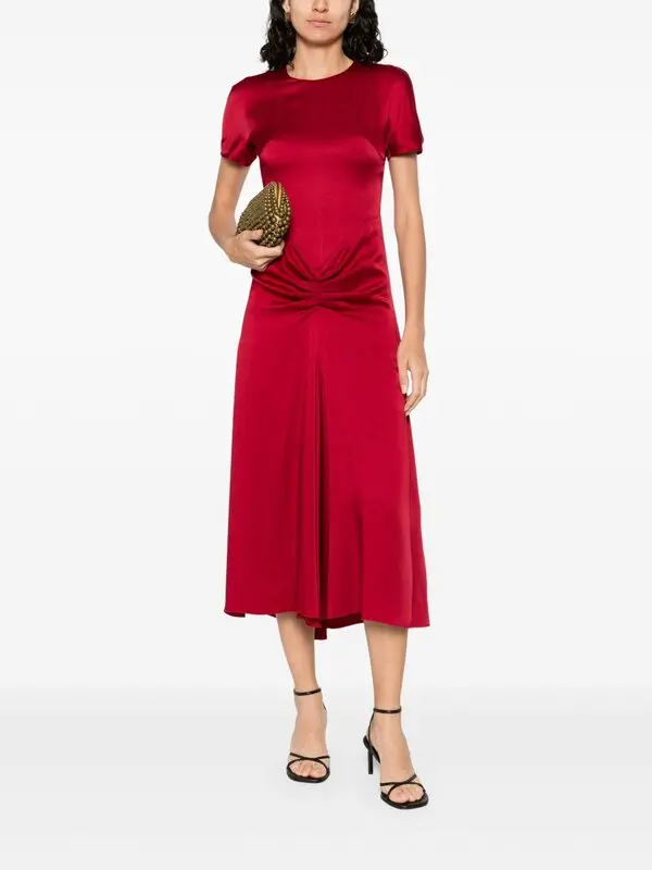 Victoria Beckham Midi Dress - Red