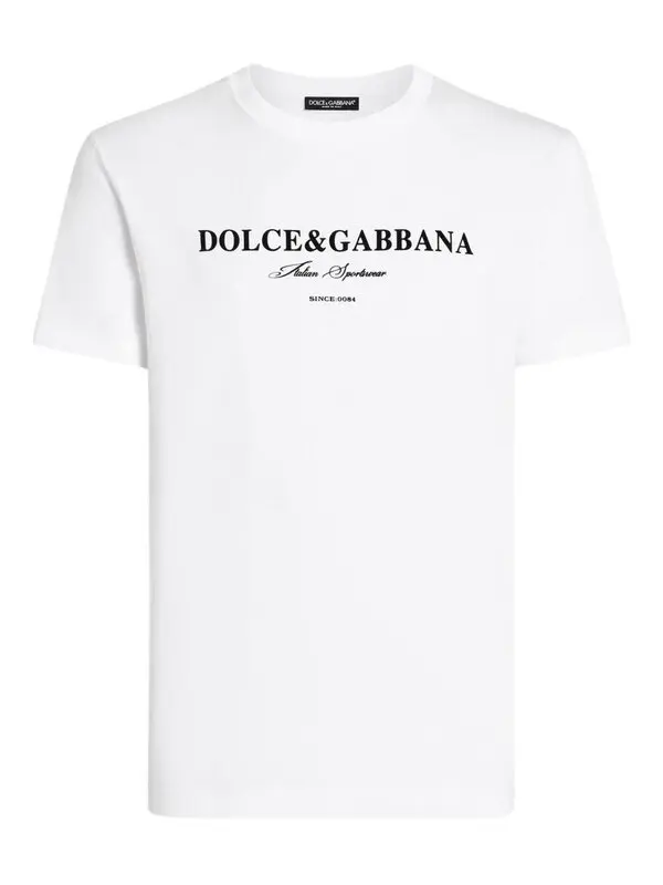 Dolce & Gabbana T-shirt With Logo - White