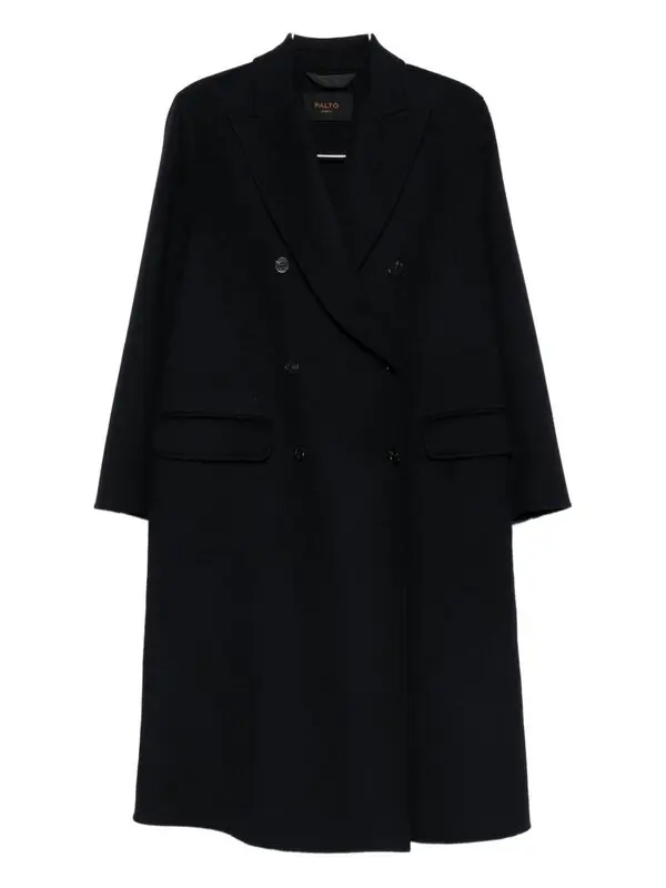 PALTO' Arianna Wool Coat - Blue